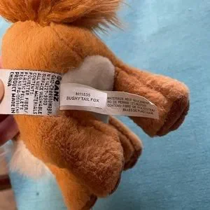 GANZ | Toys | Rare Ganz Bushy Tail Fox Plush Small Soft Stuffed Animal ...